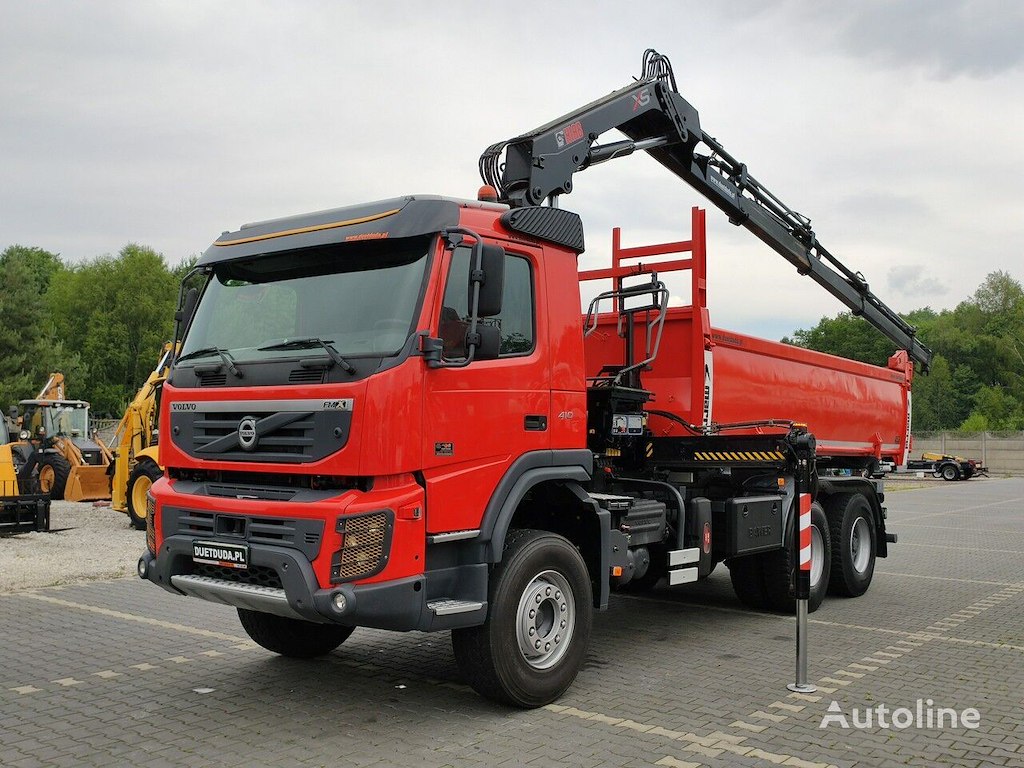 Volvo FMX 410 6x4 13L HDS Radiowy Hydroburta kiper