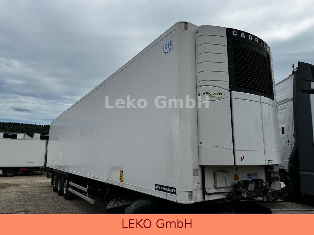 Lamberet Doppel Stock Mit Vector 1850 Mt Bis-30°C poluprikolica hladnjača