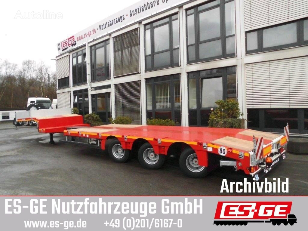 Faymonville MAX Trailer MAX110 poluprikolica sa niskom platformom