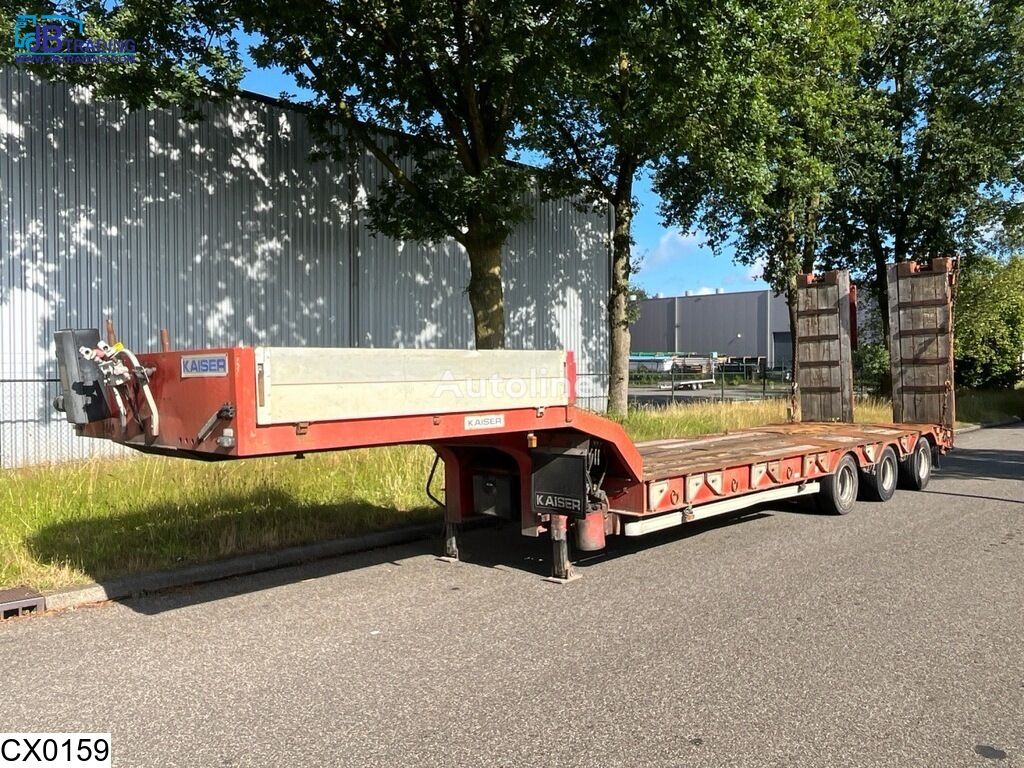 Kaiser Lowbed 57000 KG, Lowbed, Steel Suspension poluprikolica sa niskom platformom