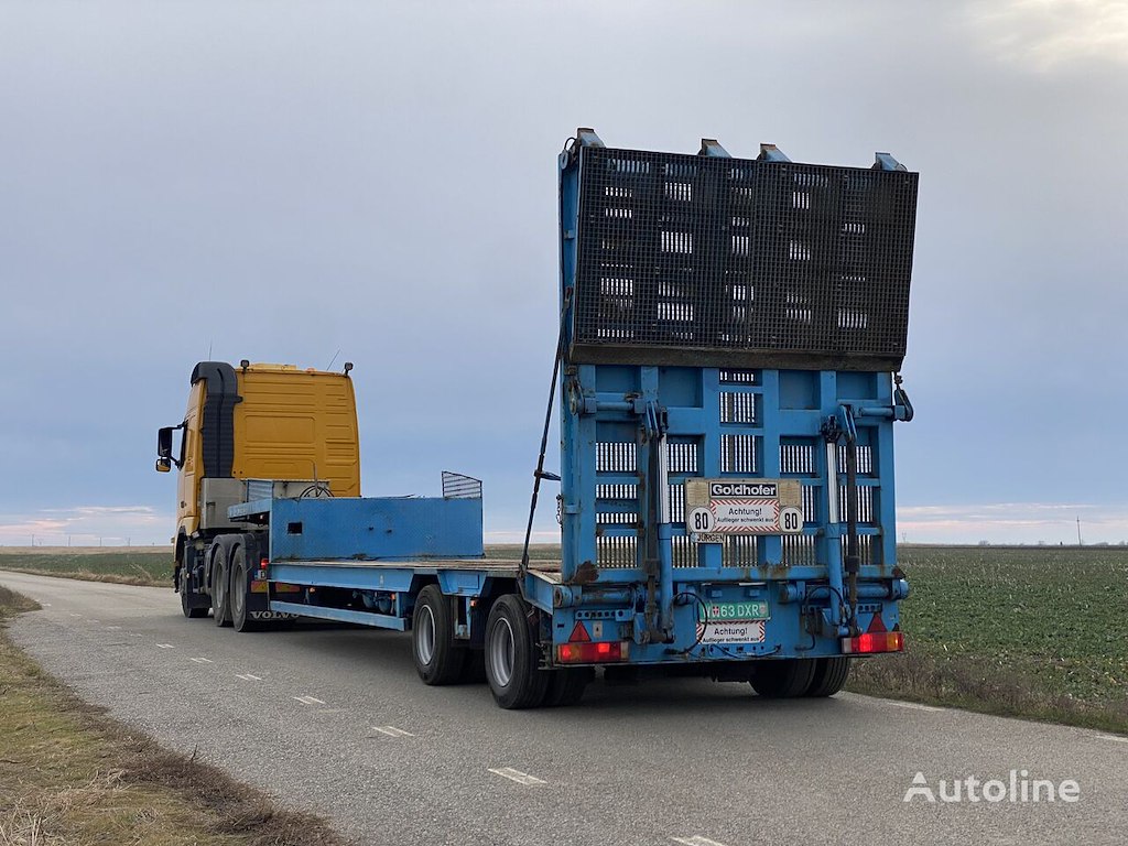 Goldhofer GOLDHOFFER STZ - L2 - 23/80 Trailer Agabaritic 2 VIRATOARE : 2 S poluprikolica sa niskom platformom