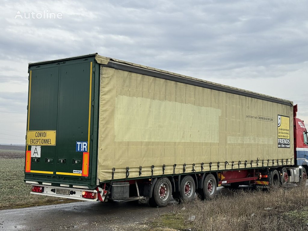 Meusburger MPS-3 Agabaritic Trailer + ROLLER : FULL REVISION poluprikolica sa niskom platformom