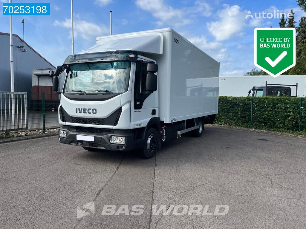 Novi IVECO Eurocargo 75E190 4X2 7.5tons Manual Ladebordwand ACC Euro 6 kamion furgon