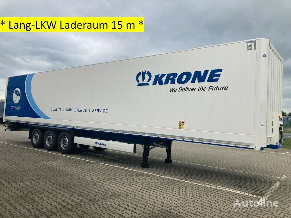 Krone Dry Liner SDK 27 eLBV41-S furgon poluprikolica