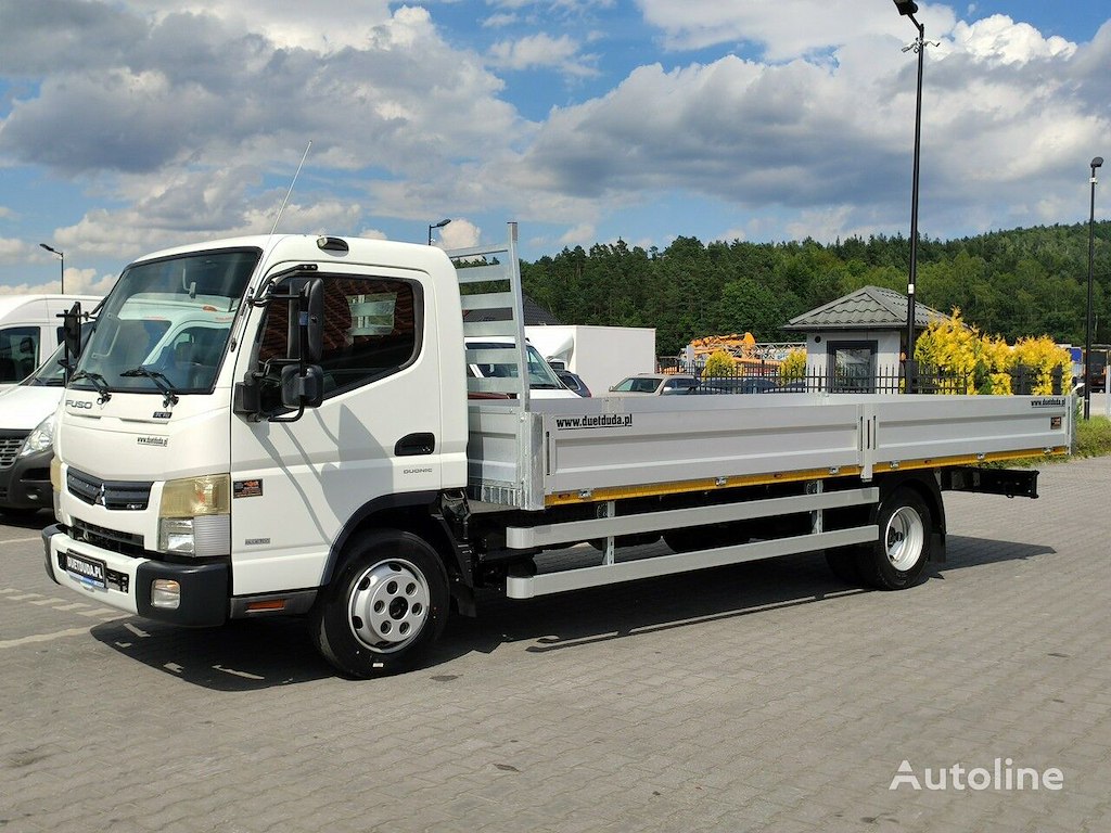 Mitsubishi Canter 7C18 3.0/150 KM Skrzyniowy Automat Klima kamion s ravnom platformom