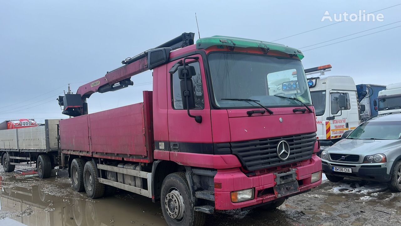 Mercedes-Benz Actros MP1 2643 Retarder 6x4 kamion s ravnom platformom