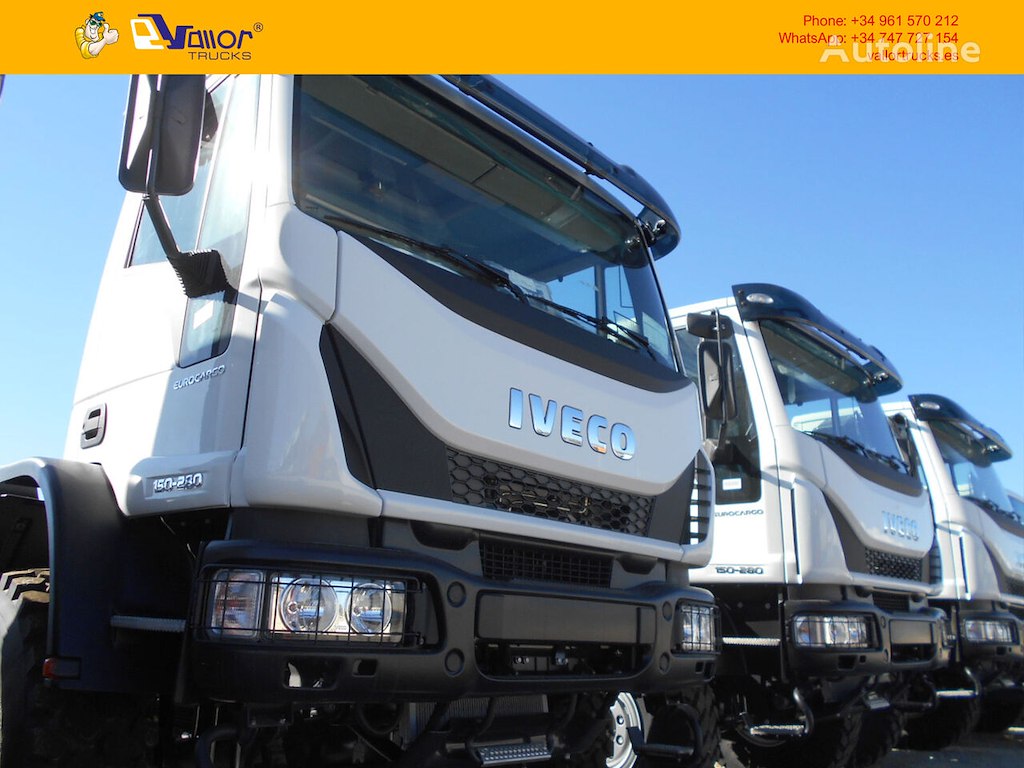 Novi IVECO EuroCargo ML 150 4x4 ONLY EXPORT OUT EUROPE kamion šasija