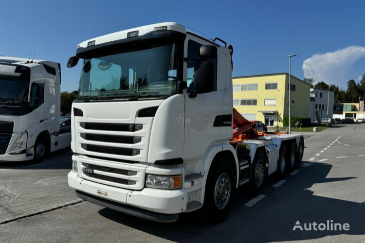 Scania G490 10x4 NLA HIAB 26T kamion rol kiper