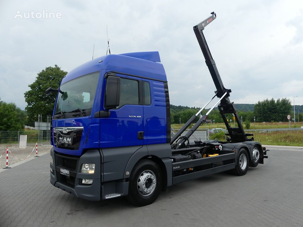 MAN TGX 26.400 / 6x2 / HAKOWIEC / HIAB MULTILIFT 18T / EURO 6 / kamion rol kiper