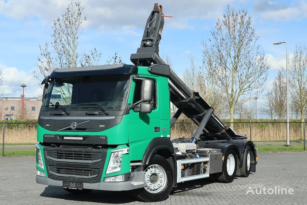 Volvo FM 460 6X2 6X2*4 EURO6 STEERING AXLE HYDRAULIC / HOOK LIFT kamion rol kiper