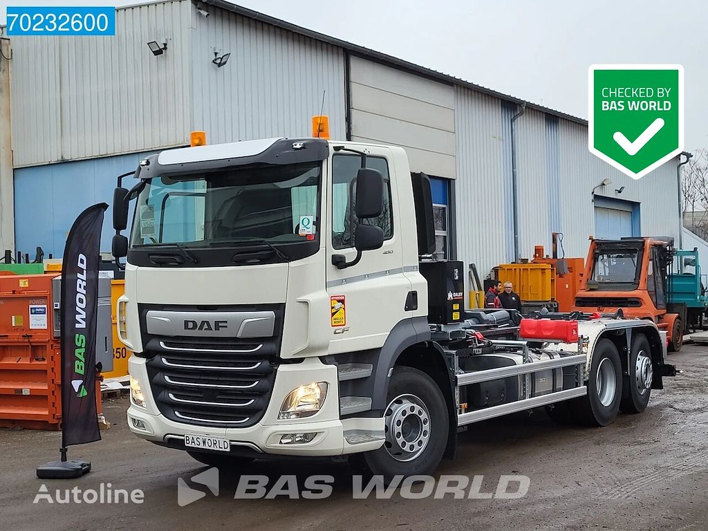 Novi DAF CF 480 6X2 Dalby XHM2V20M Lift-Lenkachse ACC Euro 6 kamion rol kiper