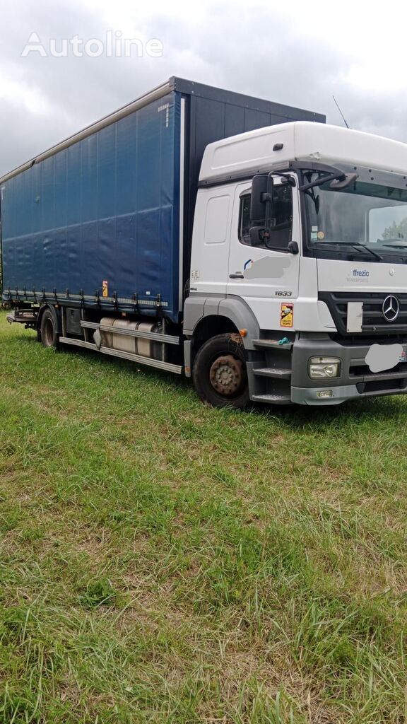 Mercedes-Benz Axor 1833 kamion sa klizna zavesa cerada