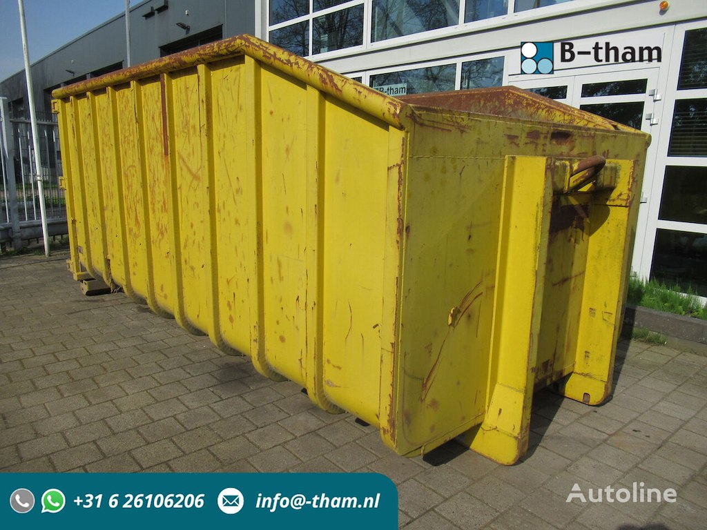KTK Mollen Container Haak L: 4,8 m inh, ca. 19m3 Open hoog vozilo za prevoz kontejnera