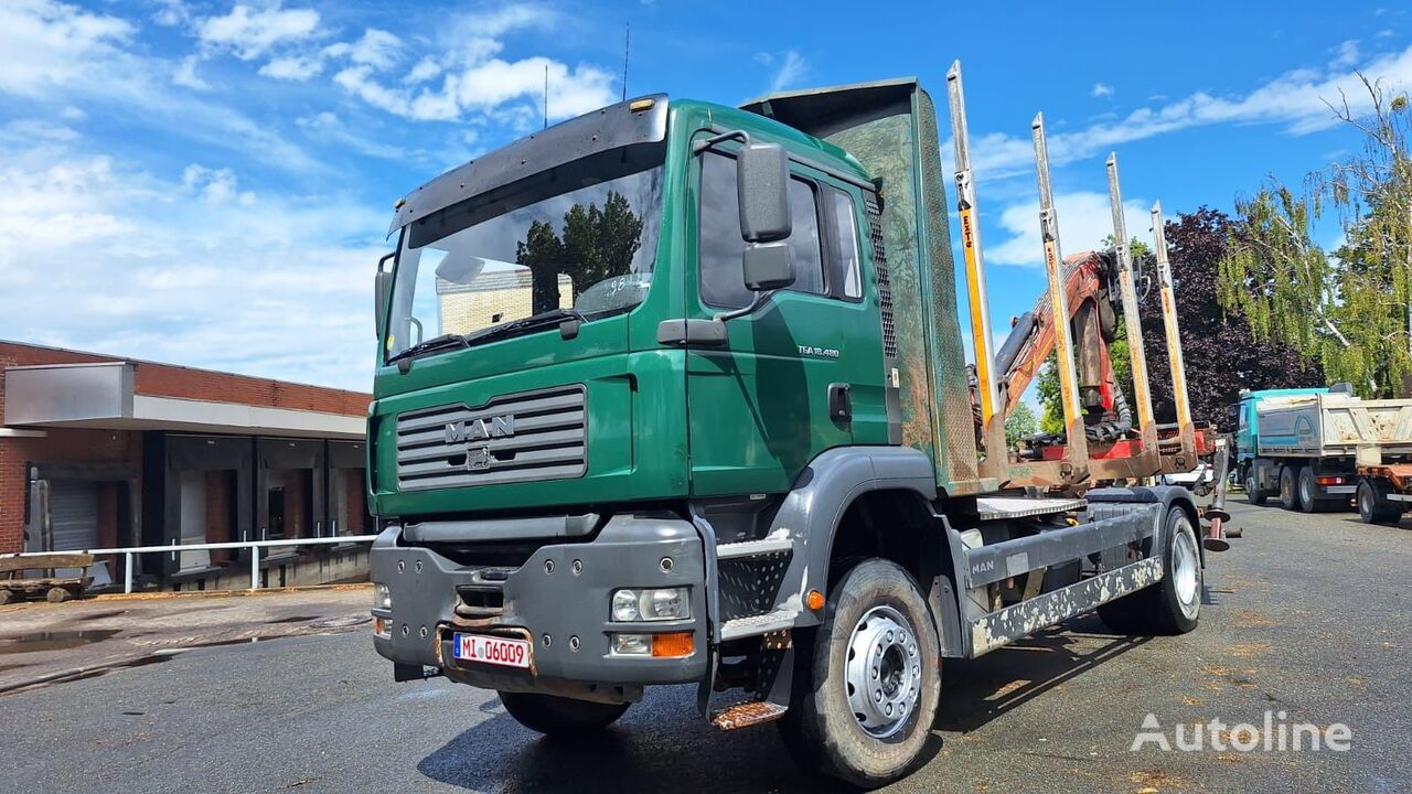 MAN TGA 18.480 Holz LKW kamion za prevoz drva