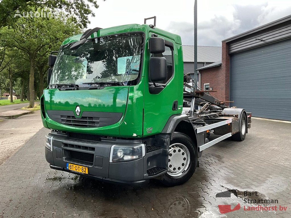 Renault PREMIUM 280.18 D 4x2 Euro 5 Handgechakeld met NCH kabel systeem kamion sa kukom za podizanje tereta