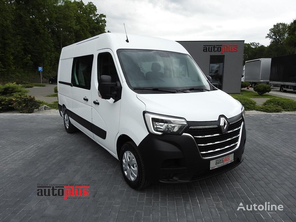 Renault MASTER FURGON BRYGADÓWKA 7 MIEJSC TEMPOMAT KLIMATYZACJA LEDY 1 kombi minibus