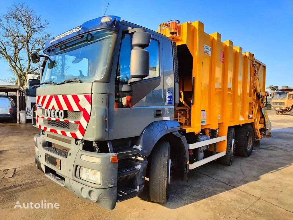 IVECO Stralis 310 6x2 (AD 260S31 X/FP) VDK Pusher 2000 Waste collector kamion za smeće