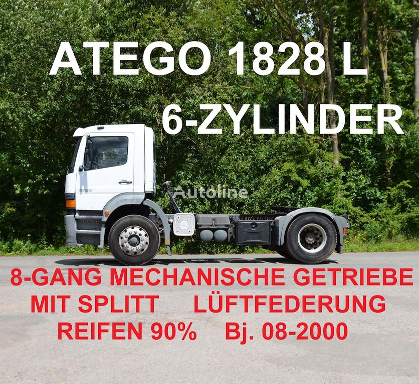 Mercedes-Benz ATEGO 1828 6-ZYLINDE 954.53 MECHANISCHE GETRIEBE tegljač