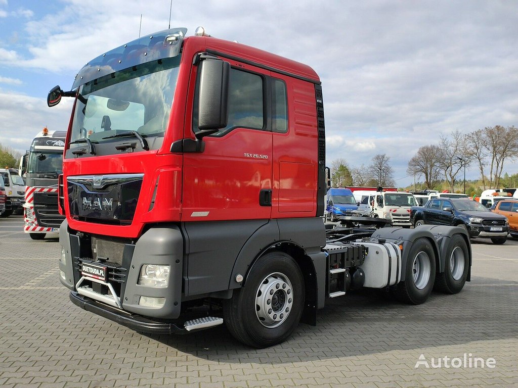 MAN TGX 26.520 D38 6x4 EURO 6 Super Stan !!! tegljač