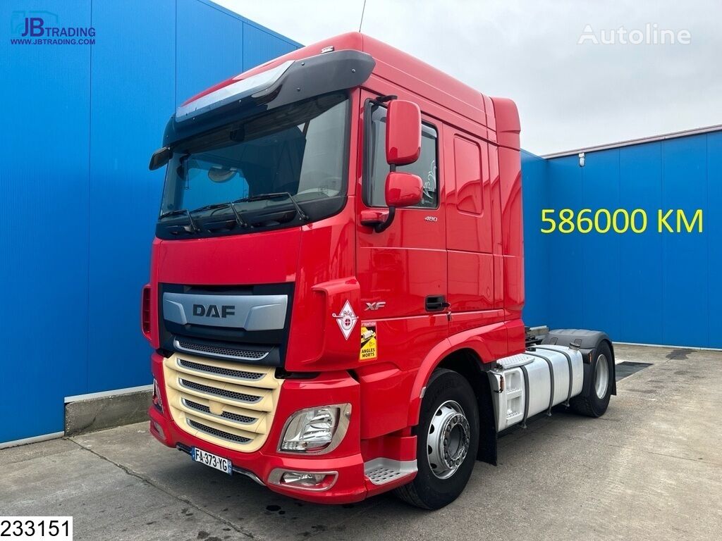 DAF XF 480 EURO 6, Standairco tegljač