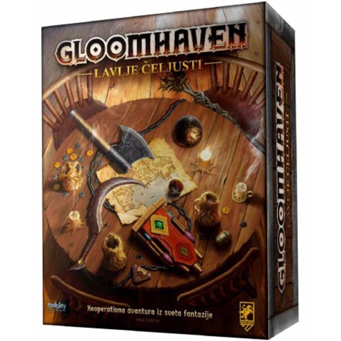 Društvena igra Gloomhaven - Lavlje Čeljusti