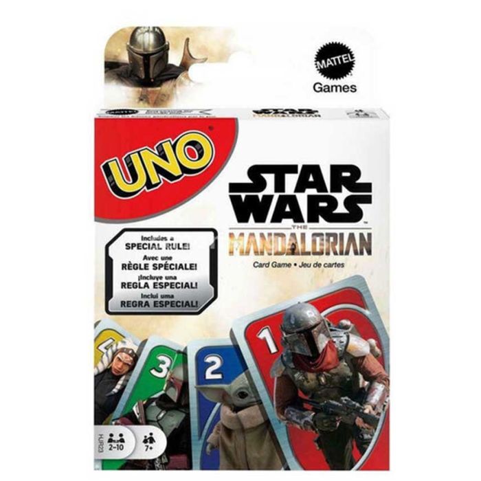 Društvena igra Mattel UNO - Star Wars - The Mandalorian - Card Game