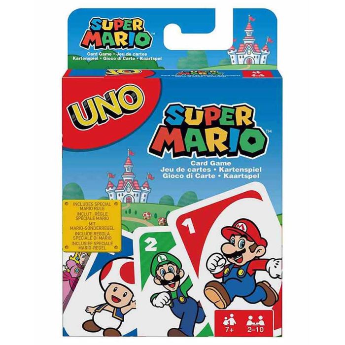 Društvena igra Mattel UNO - Super Mario - Card Game