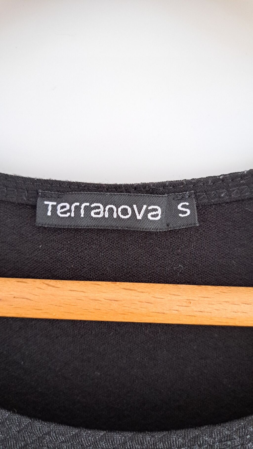 Terranova S (EU 36), bоја - Crna, Oversize, Kratkih rukava