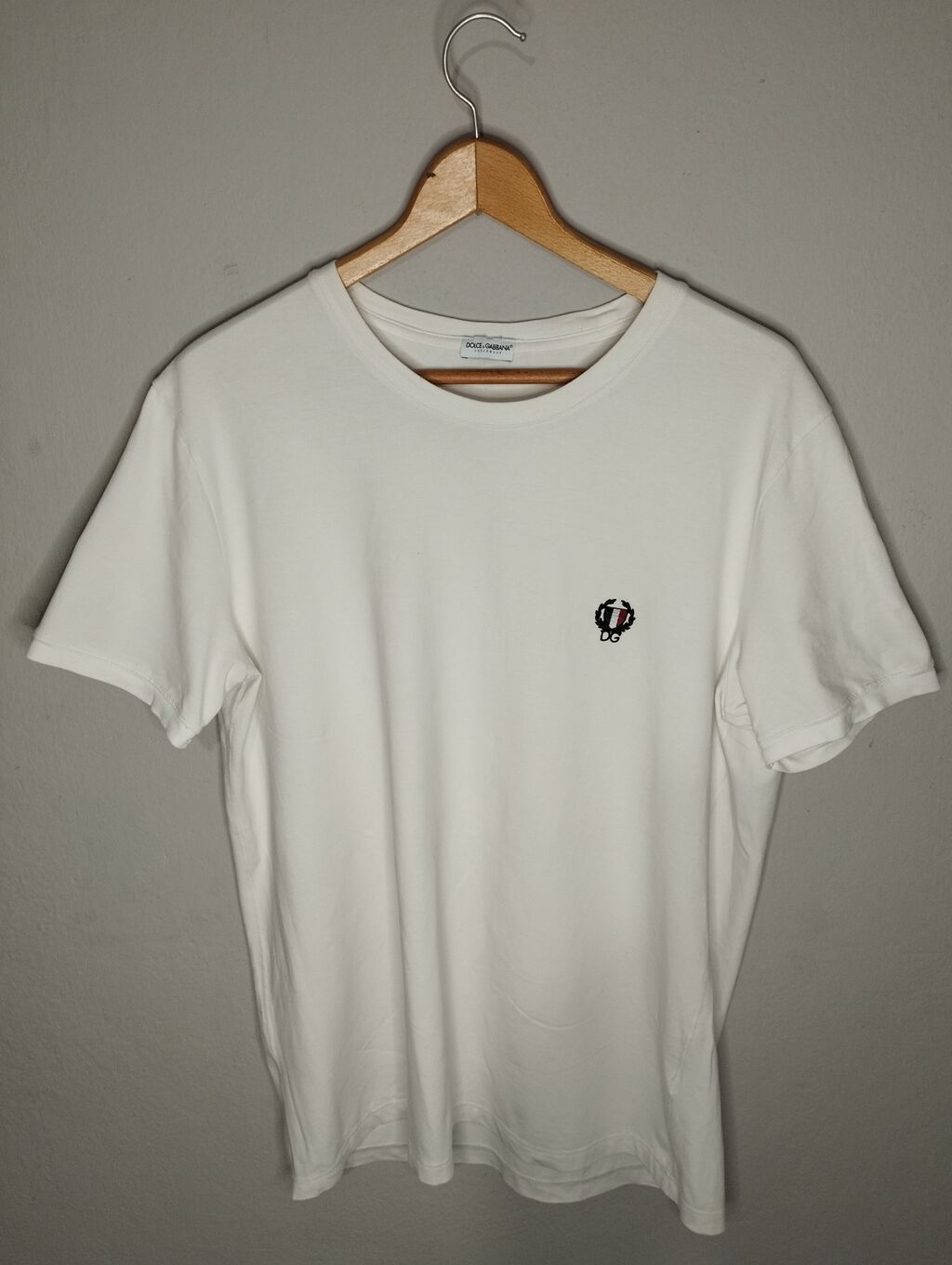 Men's T-shirt Dolce & Gabbana, XL (EU 42), bоја - Bela
