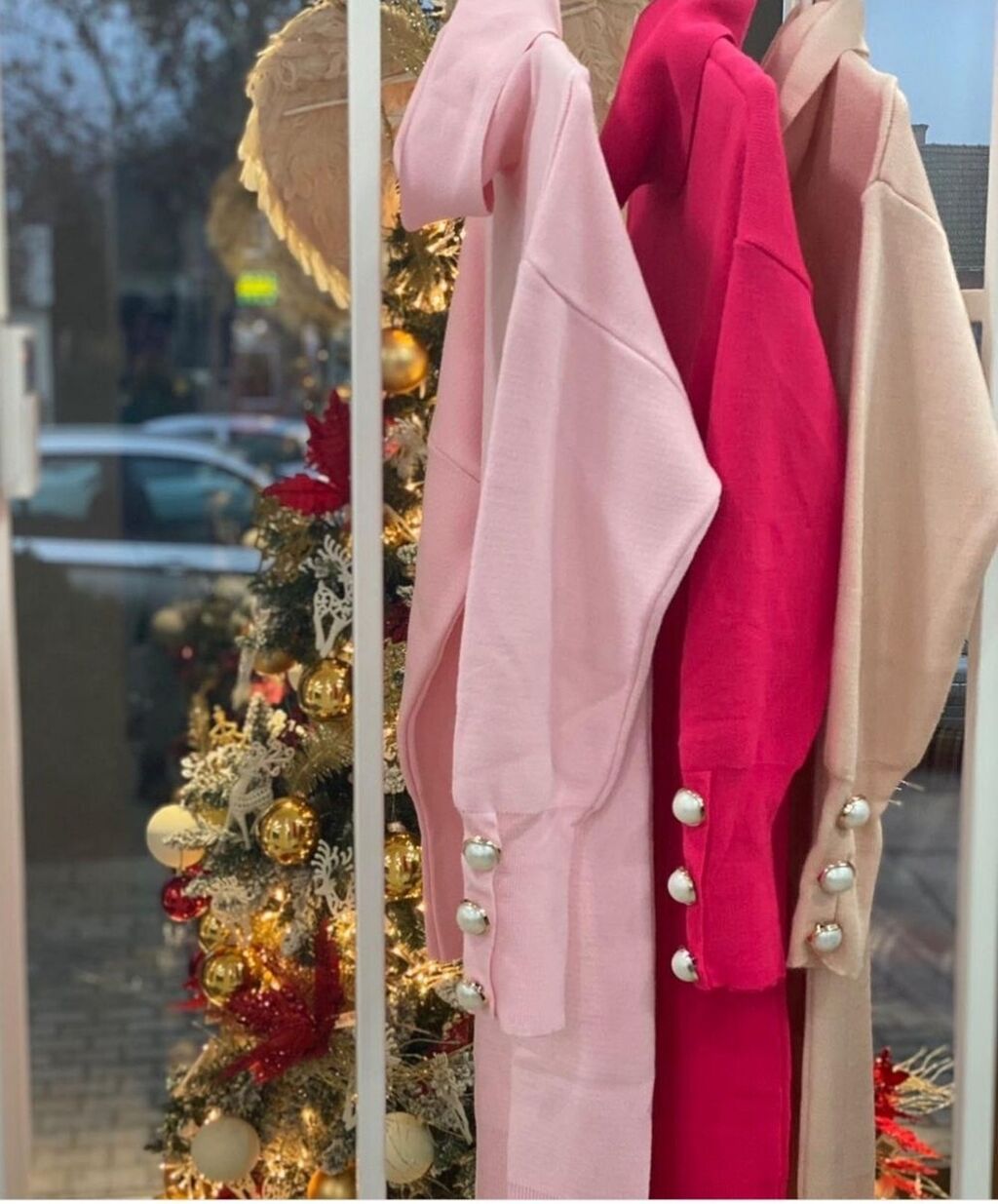 ZARA rolka-haljina Duži model U roze i beloj boji Vel S-M, L Xl Novo