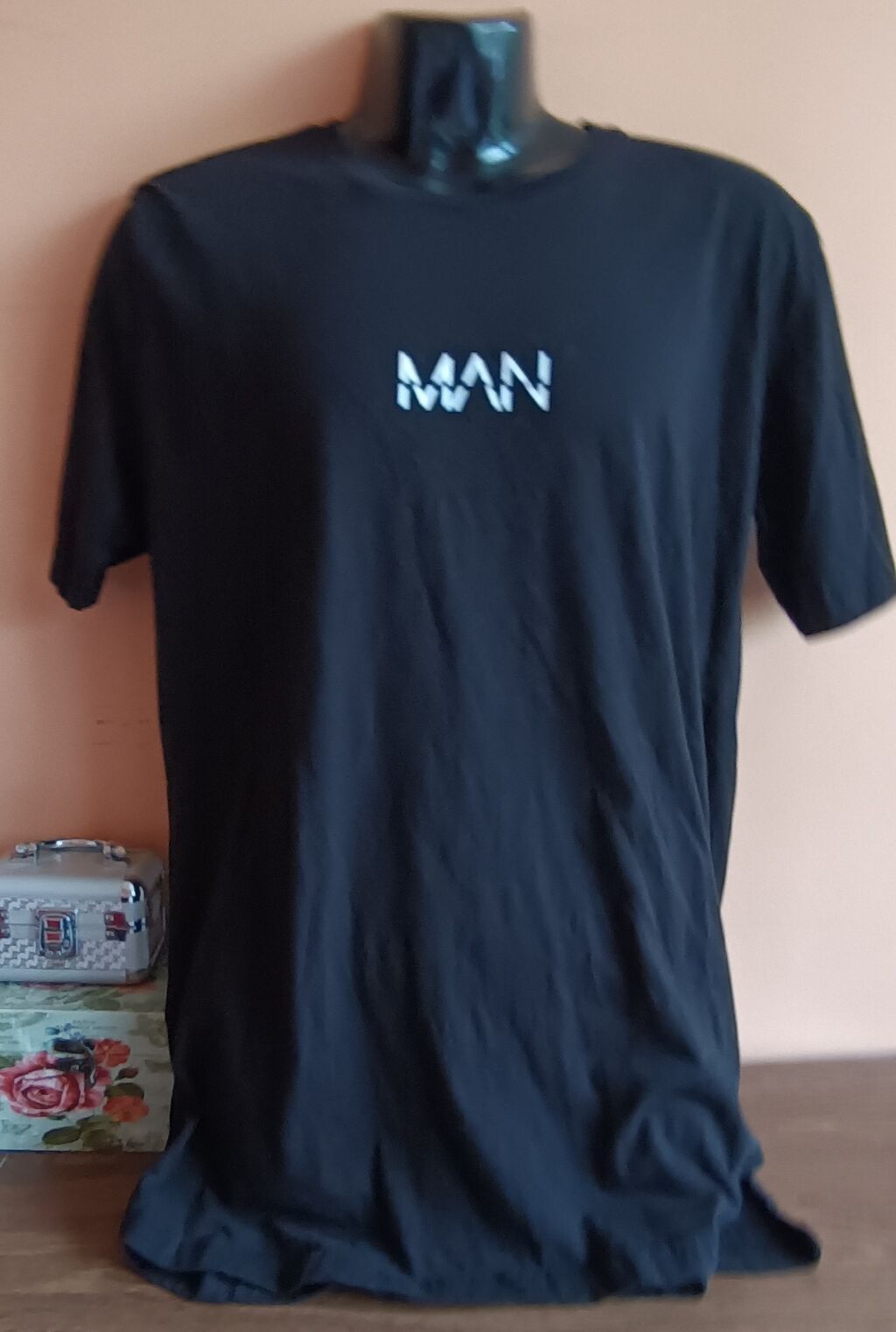 Men's T-shirt XL (EU 42), bоја - Crna