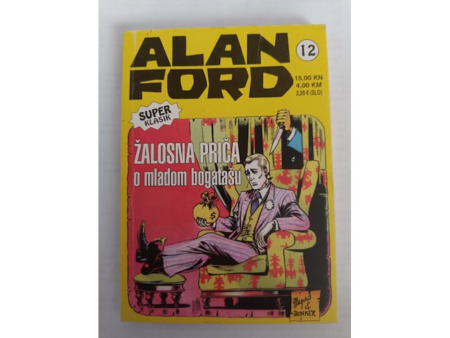 Alan Ford Klasik 12 Žalosna priča o mladom bogat