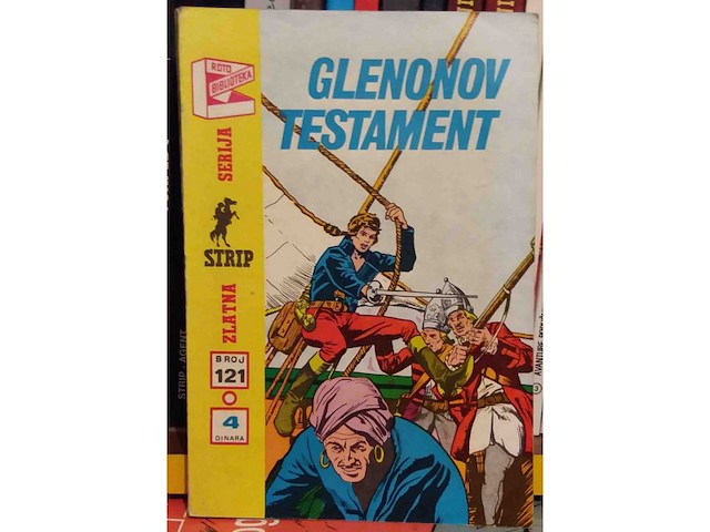 zlatna serija 121 - Glenonov testament