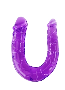 DILDO DOUBLE PURPLE