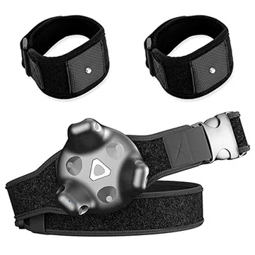 HTC VIVE VR FULL-BODY TRACKERS STRAP SET - BLACK