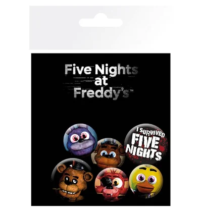 Bedž set 6 – Five Nights At Freddy’s