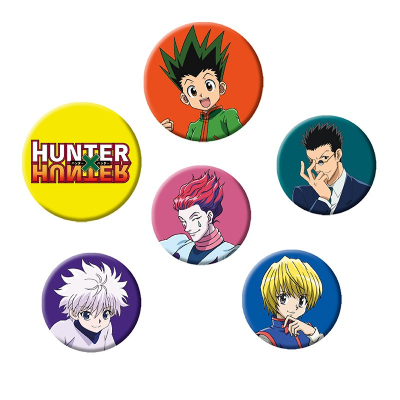Bedž set 6 - Hunter X Hunter, Characters