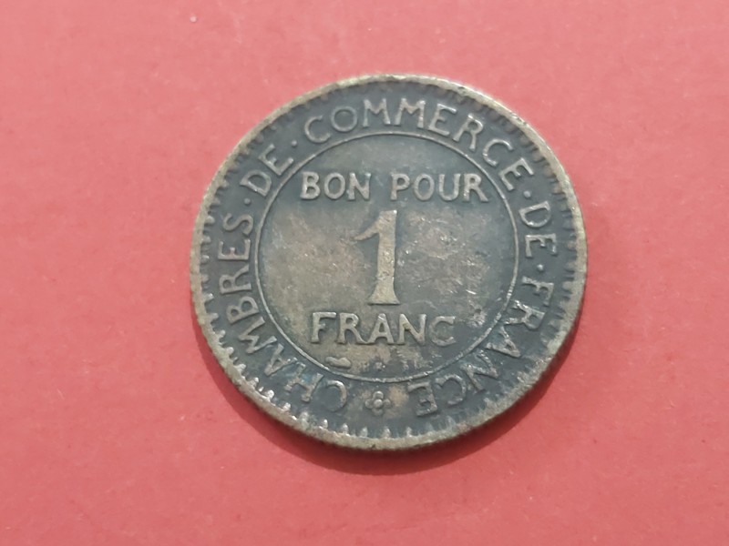 Francuska - 1 franc 1922 god