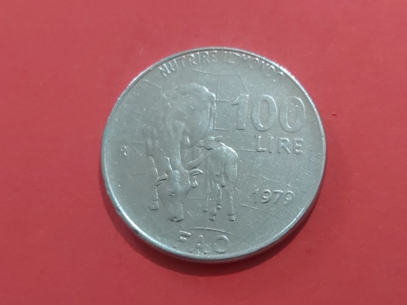 Italija - 100 lira 1979 god FAO