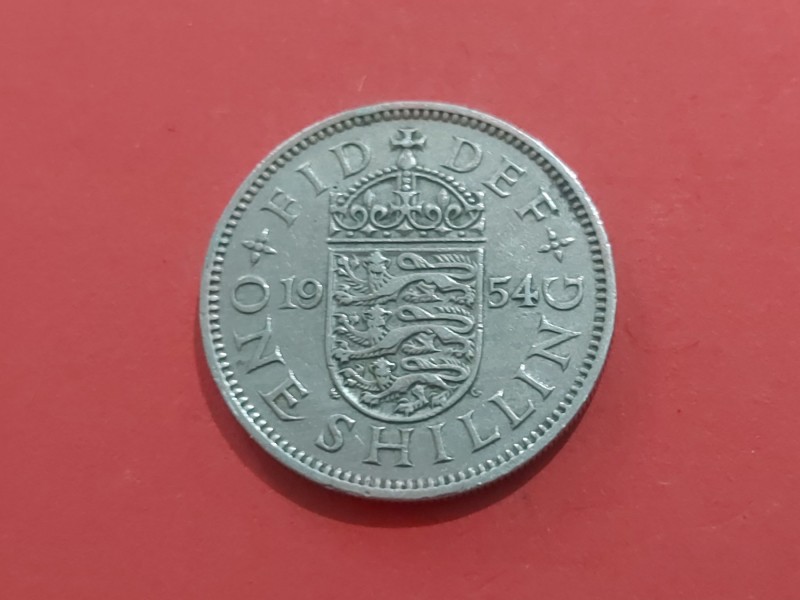 Britanija - 1 shilling 1954 god