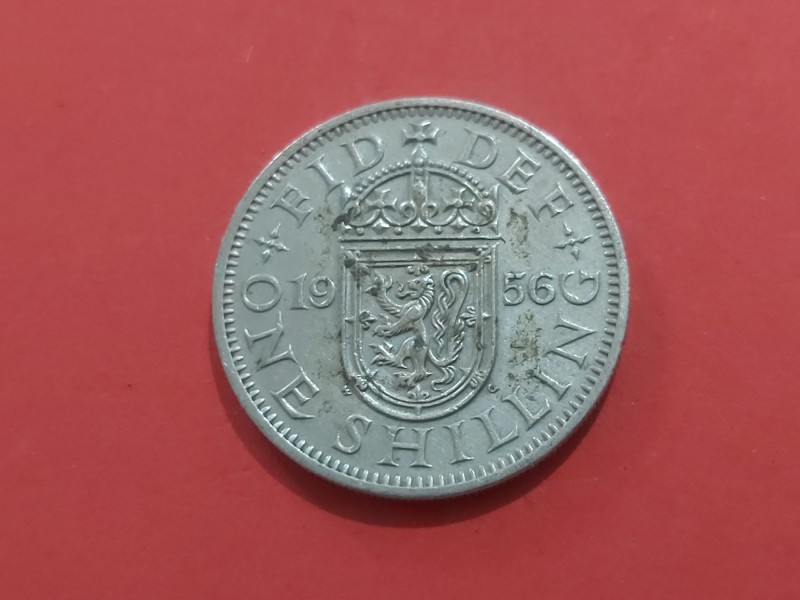 Britanija - 1 shilling 1956 god