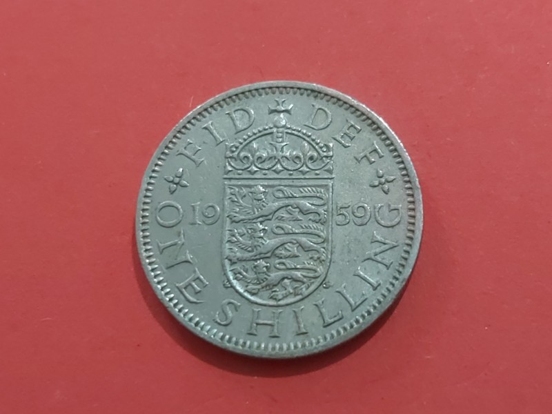 Britanija - 1 shilling 1959 god