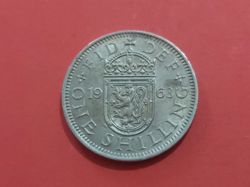 Britanija - 1 shilling 1963 god