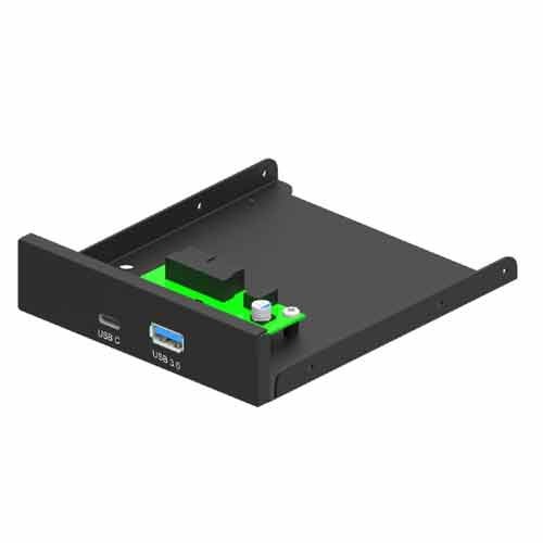 Gembird Prednji panel 3.5'' sa dva USB 3.1 porta (Tipe-A + Tipe-C) | FDI3-U3C-01