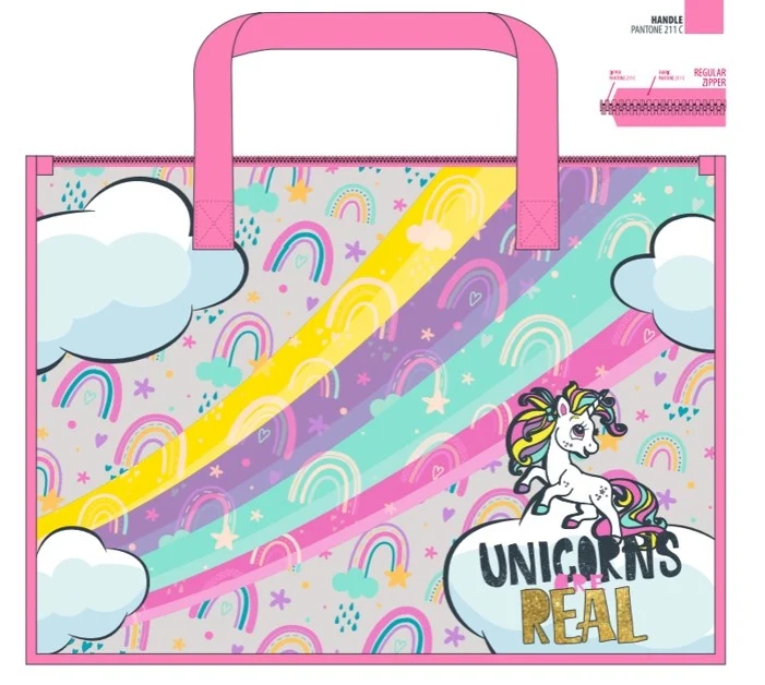 Torba za blok br. 5 SAZIO - Unicorn real