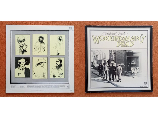 THE GRATEFUL DEAD - Workingmans Dead (LP) Made Germany