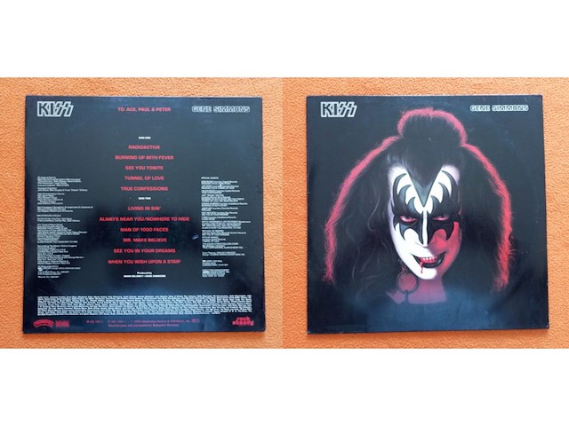 KISS - GENE SIMMONS - Gene Simmons (LP) Made in Germany