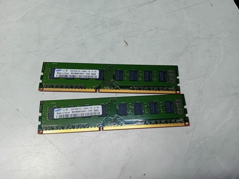 2x2gb ddr3 samsung 1333mhz ispravne