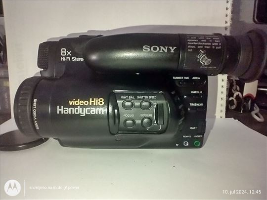 SONY CCD-tr705 hi8 video kamera