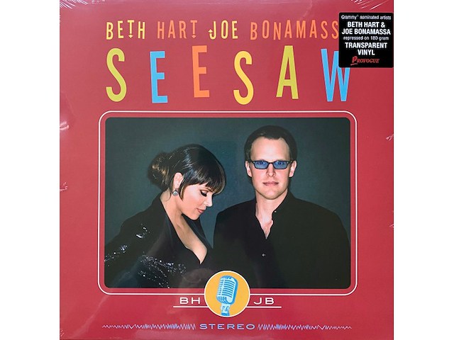 Beth Hart &; Joe Bonamassa - Seesaw (Transparent vinyl)